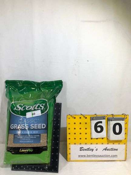 SCOTTS CLASSIC GRASS SEED - Bentley & Associates, LLC