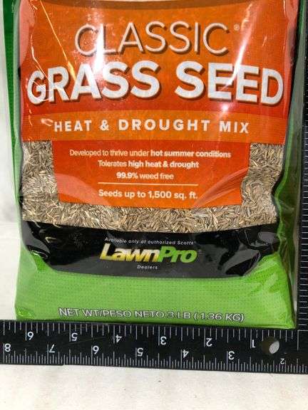 SCOTTS CLASSIC GRASS SEED - AS IS - Bentley & Associates, LLC