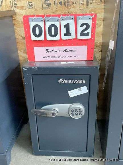 SENTRY SAFE - BLACK, 2' X 1' 3" - W/ KEYS - Bentley & Associates, LLC