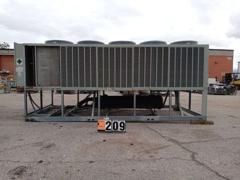 TRANE SERIES R COMMERCIAL AC UNIT MODEL: RTAA0904XJ01A3D0BDFGK - COPPER ...