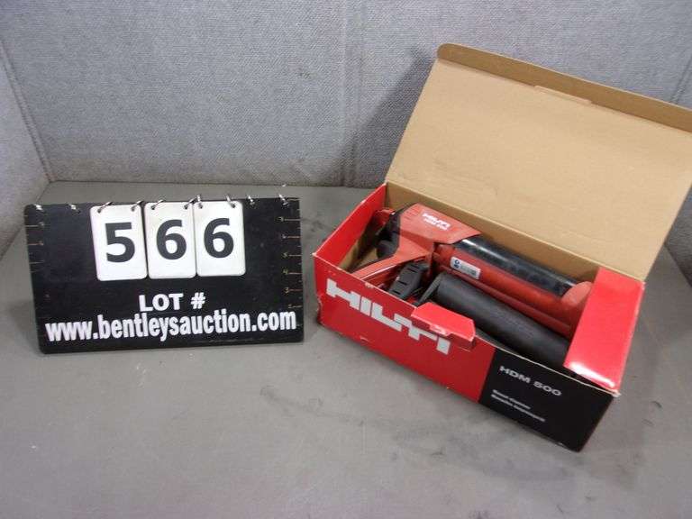 HILTI HDM 500 ANCHOR ADHESIVE DISPENSER - Bentley & Associates, LLC