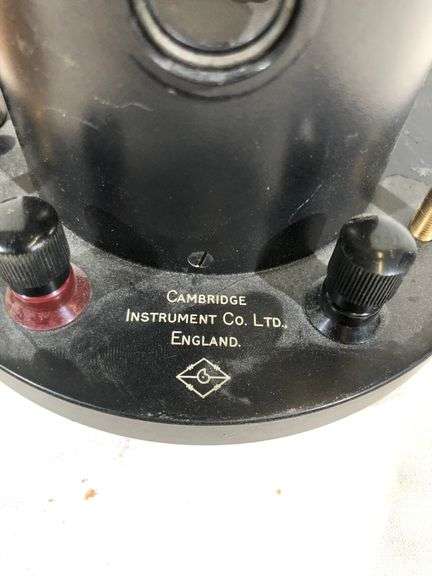 CAMBRIDGE FLIK GALVANOMETER - Bentley & Associates, LLC