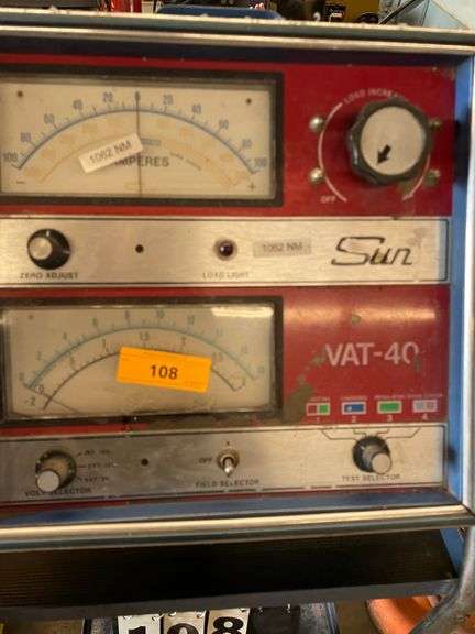 SUN VAT 40 BATTERY TESTER - Bentley & Associates, LLC