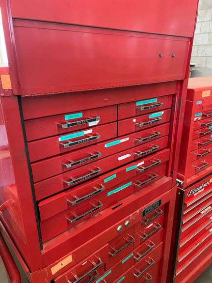 PROTO 8-DRAWER TOOL CHEST, 18" X 20" X 26" - USED, SCRATCHES, DINGS ...