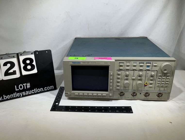 TEKTRONIX TDS520 TWO-CHANNEL DIGITIZING OSCILLOSCOPE - Bentley ...