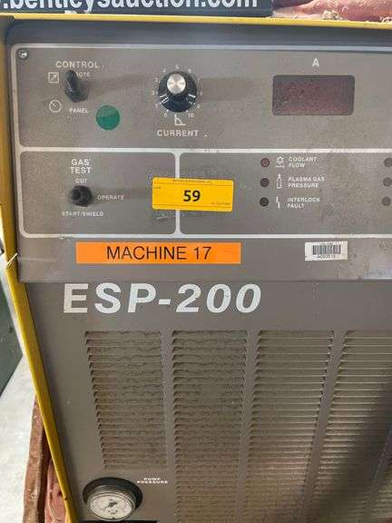 ESAB ESP-200 WELDER - CUT CORD - Bentley & Associates, LLC