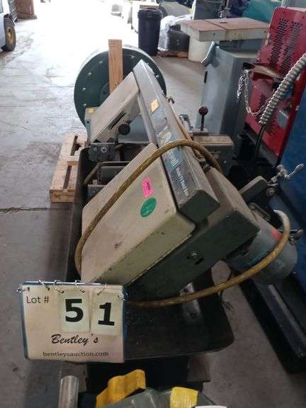 ROCKWELL MODEL 7V HORIZONTAL BAND SAW W/ CLAMP - Bentley & Associates, LLC