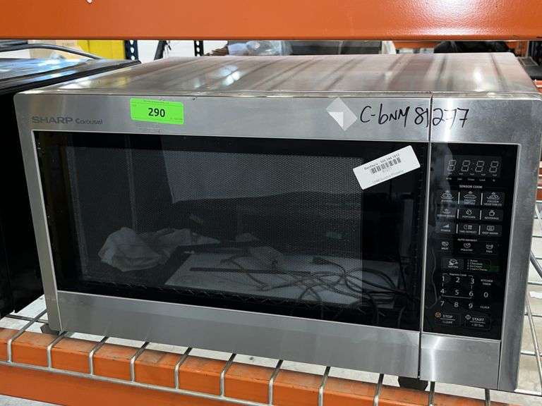 SHARP MICROWAVE - USED, AS IS - Bentley & Associates, LLC