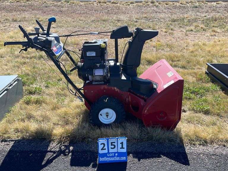 TORO POWER MAX 1028 OXE ELECTRIC START SNOW BLOWER - Bentley ...