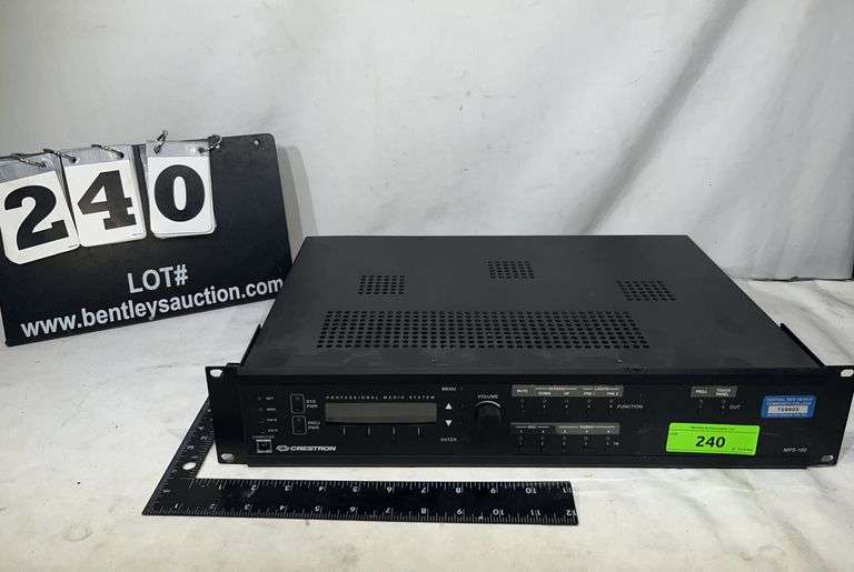 CRESTON MPS-100 PROFESSIONAL MEDIA SYSTEM - Bentley & Associates, LLC