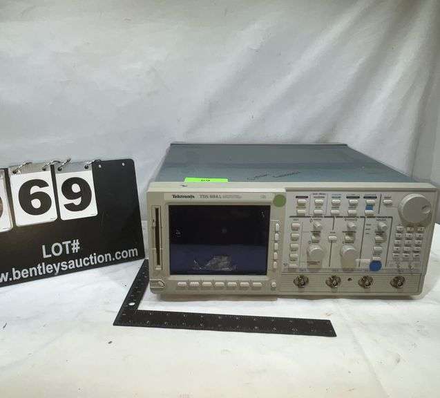TEKTRONIX TDS 684A COLOR FOUR CHANNEL DIGITIZING OSCILLOSCOPE - Bentley ...
