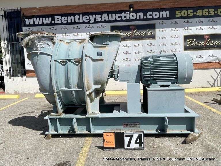 GARDNER DENVER HOFFMAN CENTRIFUGAL BLOWER #67103A7 - AS IS - Bentley ...