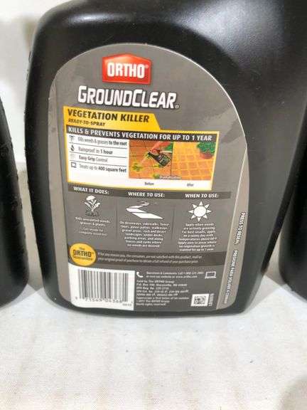 ORTHO GROUND CLEAR VEGETATION KILLER - AS IS (3X MONEY) - Bentley ...