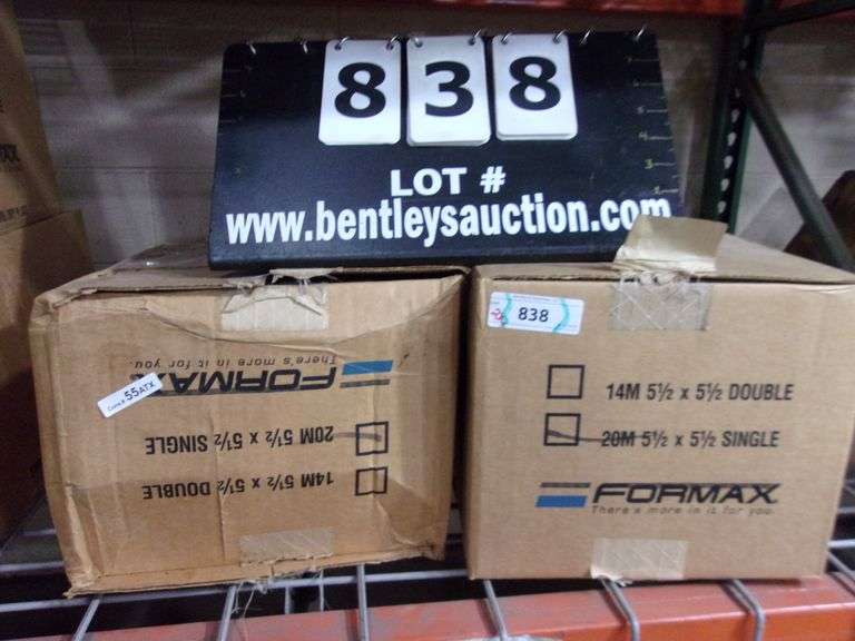 FORMAX 20M 5-1/2" X 5-1/2" SINGLE WHITE SEPARATION SHEETS - Bentley ...