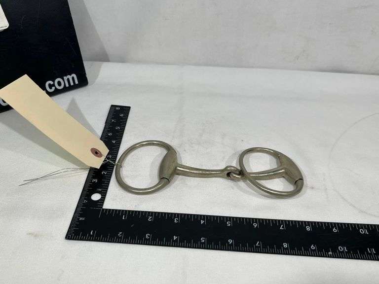 NEVER RUST SILVER HORSE BIT - Bentley & Associates, LLC