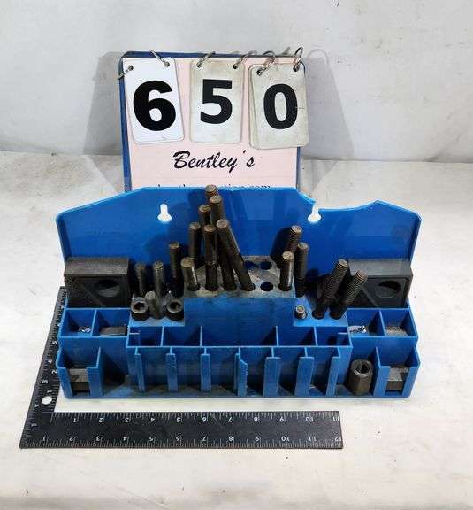 MILL CLAMP SET/ BOLTS - Bentley & Associates, LLC
