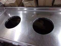 STAINLESS STEEL TRASH/ TRAY STOP STATION - Bentley & Associates, LLC