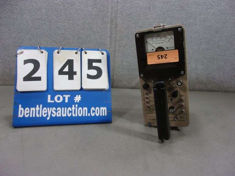 LUDLUM MEASUREMENTS MODEL 2221-1 SURVEY METER - Bentley & Associates, LLC