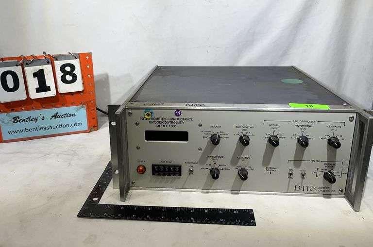 BTI 1000 POTENTIOMETRIC CONDUCTANCE BRIDGE CONTROLLER - Bentley ...