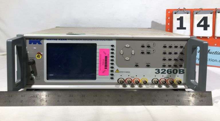 WAYNE KERR 3260B PRECISION MAGNETICS ANALYZER - Bentley & Associates, LLC