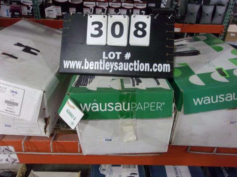 BOX: WAUSAU RED CARDSTOCK/ CONSTRUCTION PAPER - FULL - Bentley ...