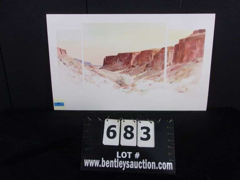 TRI-SCENE DESERT LANDSCAPE - Bentley & Associates, LLC