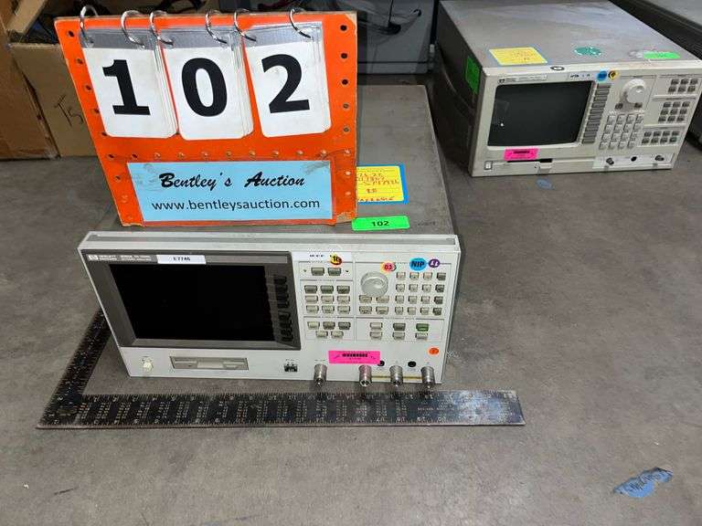 HP 8751A NETWORK ANALYZER - Bentley & Associates, LLC