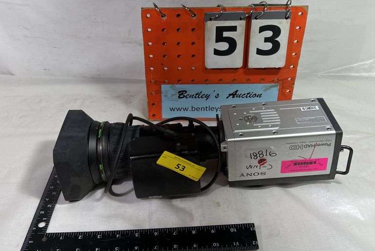 SONY HDC-X300 HD MULTI-PURPOSE CAMERA - Bentley & Associates, LLC