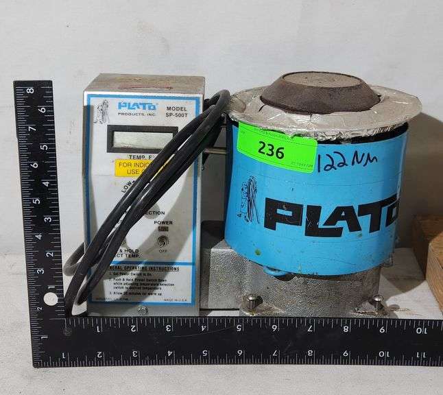 PLATO SP-500T TINNING POT - Bentley & Associates, LLC