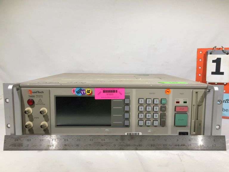 QUAD TECH 7400 PRECISION LCR METER - Bentley & Associates, LLC