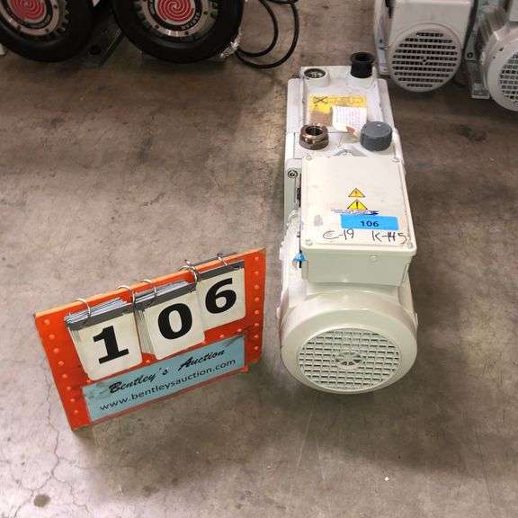 EDWARDS E2M18 VACUUM PUMP - Bentley & Associates, LLC