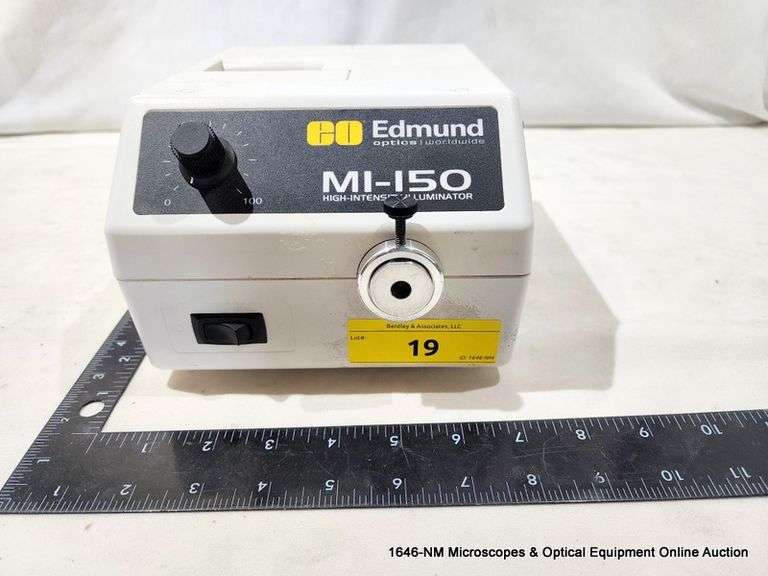 EDMUND OPTICS MI-150 ILLUMINATOR - Bentley & Associates, LLC