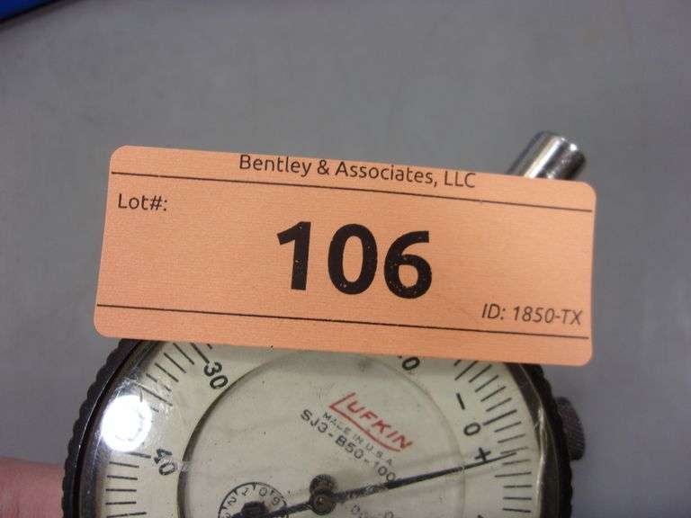 LUFKIN SJ3-B50-1000 DIAL INDICATOR - Bentley & Associates, LLC