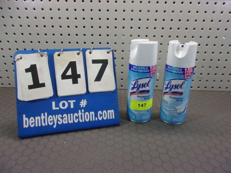 LYSOL AEROSOL DISINFECTANT SPRAY (2X MONEY) - Bentley & Associates, LLC