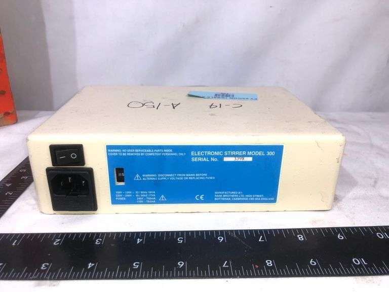 RANK BROTHERS LTD. 300 ELECTRONIC STIRRER - Bentley & Associates, LLC