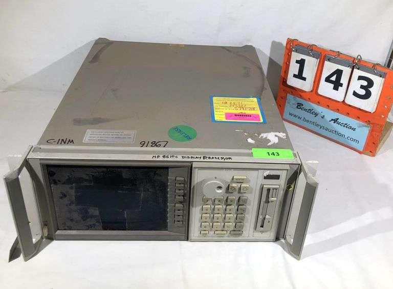 HP 8510C DISPLAY PROCESSOR - Bentley & Associates, LLC