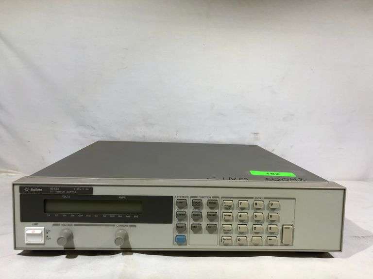 AGILENT 6543A DC POWER SUPPLY - Bentley & Associates, LLC