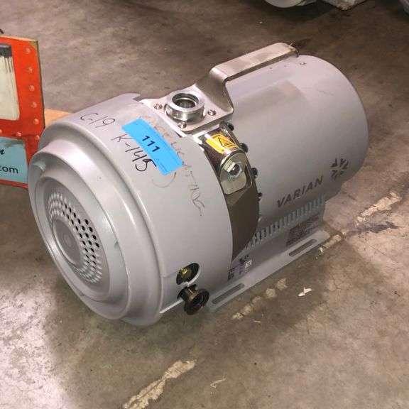 VARIAN SH-110 SCROLL VACUUM PUMP - Bentley & Associates, LLC