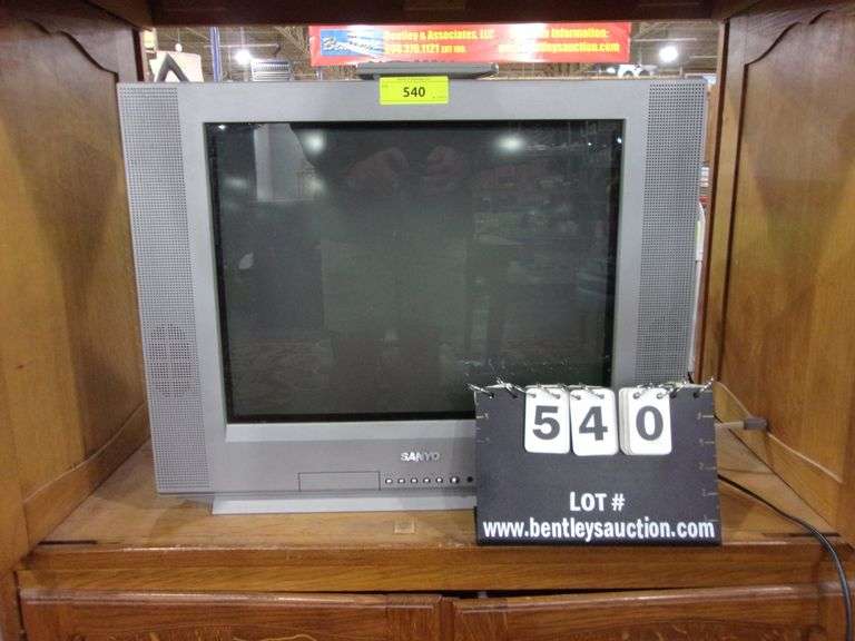 SANYO BOX TV W/ REMOTE - Bentley & Associates, LLC