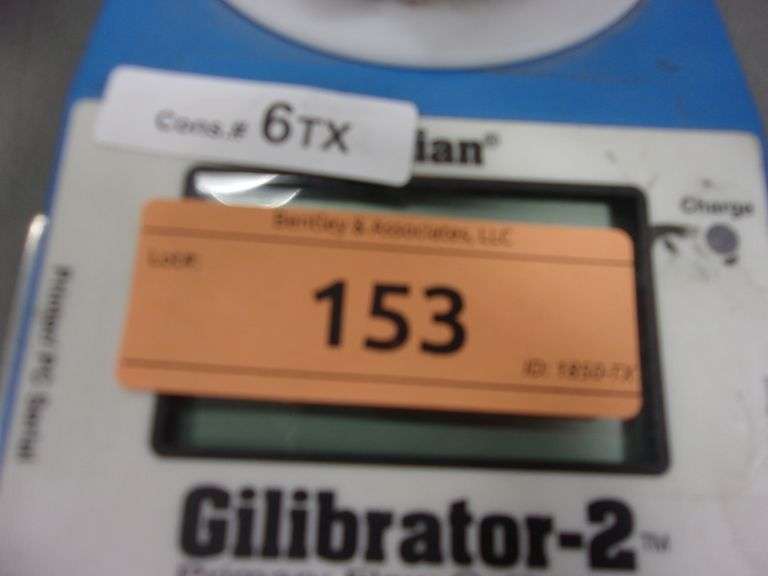 GILIAN GILIBRATOR-2 PRIMARY FLOW CALIBRATOR BUBBLE SYSTEM - Bentley ...