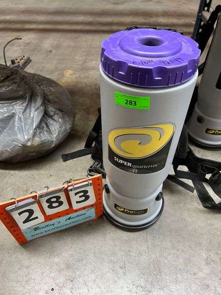 SUPER QUARTER VAC PROLEVEL FILTRATION W/ HEPA - Bentley & Associates, LLC