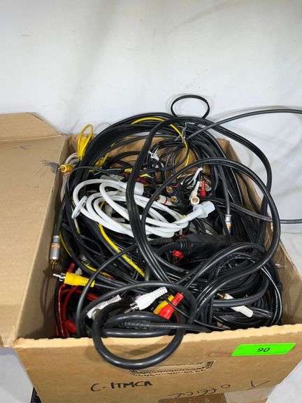 BOX: ASSORTED CABLE - Bentley & Associates, LLC