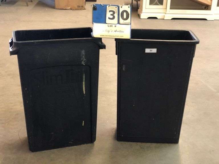 SLIM CONTAINERS, 8 GALLON (2X MONEY) - Bentley & Associates, LLC