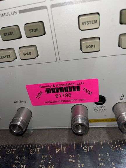 HP 8751A NETWORK ANALYZER - Bentley & Associates, LLC