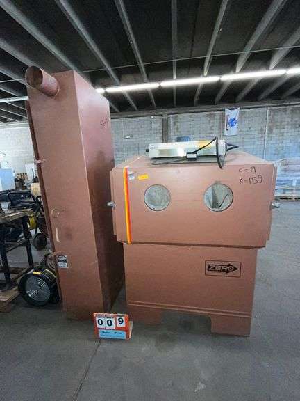 ZERO BLASTING CABINET W/ FILTER - Bentley & Associates, LLC