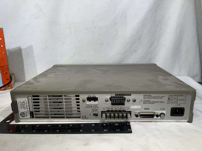 HP 6632A SYSTEM DC POWER SUPPLY - Bentley & Associates, LLC