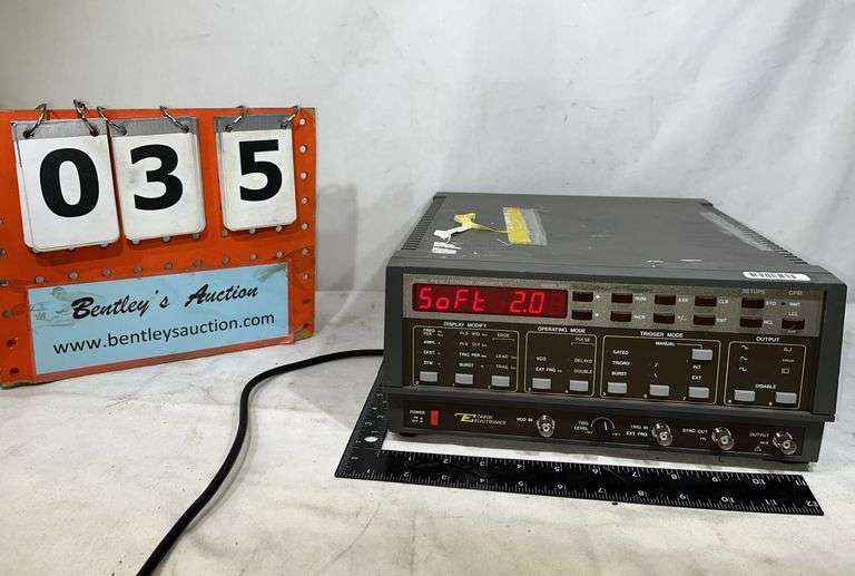 TABOR ELECTRONICS 8201 PULSE/FUNCTION GENERATOR - Bentley & Associates, LLC