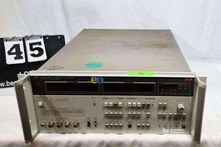 HP 4274A MULTI-FREQUENCY LCR METER - Bentley & Associates, LLC