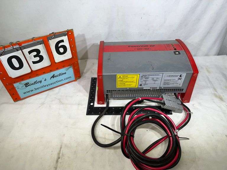 INTERSTATIC POWER POWERVOLT HF CHARGER - Bentley & Associates, LLC