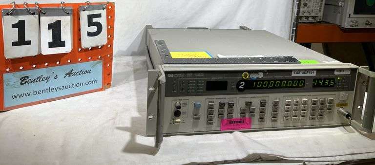 HP 8657B SIGNAL GENERATOR - Bentley & Associates, LLC